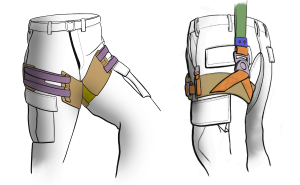 SABER Military Exoskeleton - Interwoven