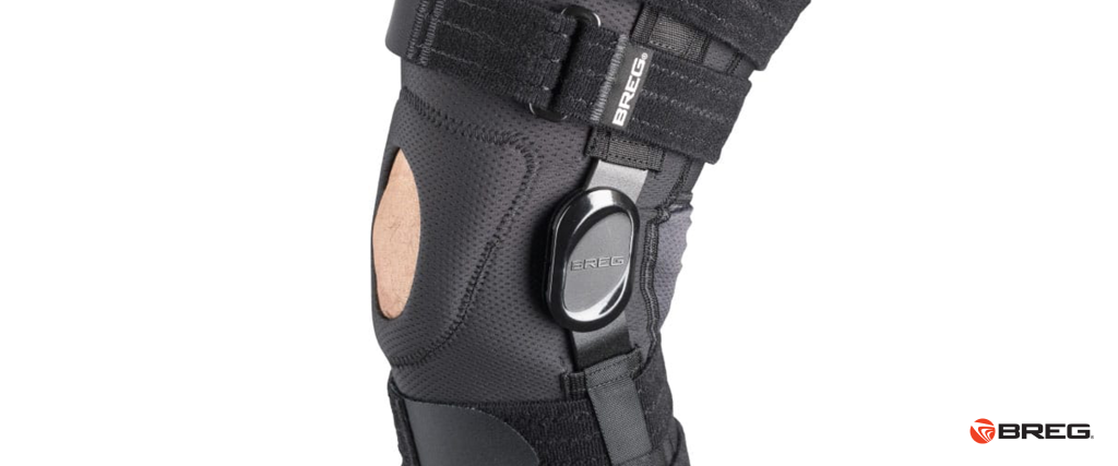 Breg CrossRunner™ Soft Knee Brace - Interwoven
