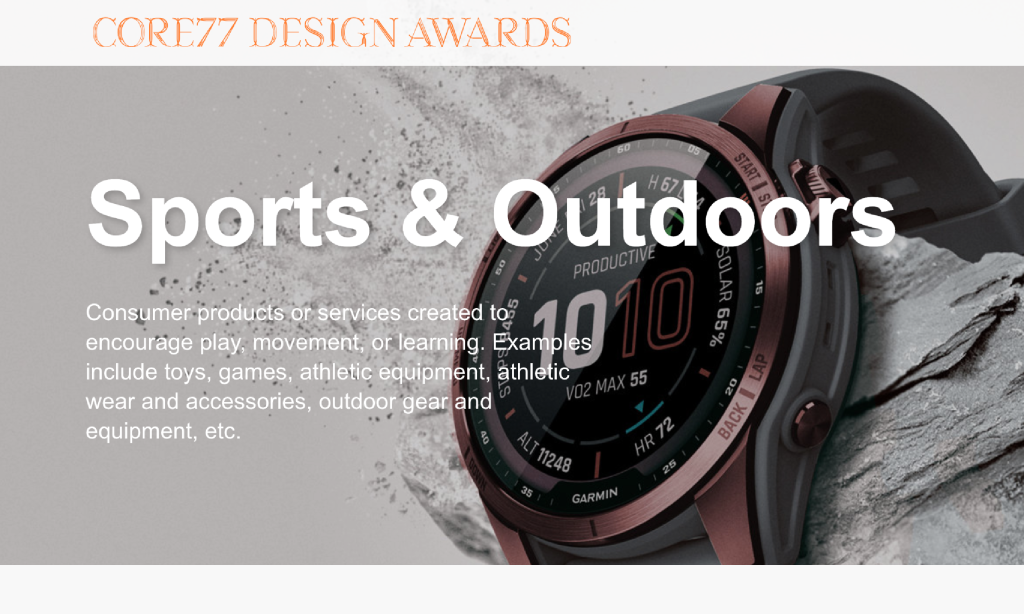 Core77 Design Awards 2024, Sports & Outdoors Jury - Interwoven